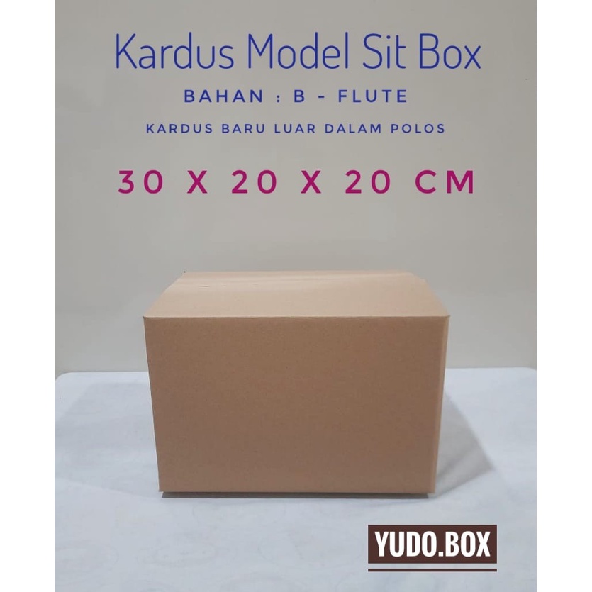 Jual kardus karton uk. 30 x 20 x 20 cm model SIT / kardus indomie ...