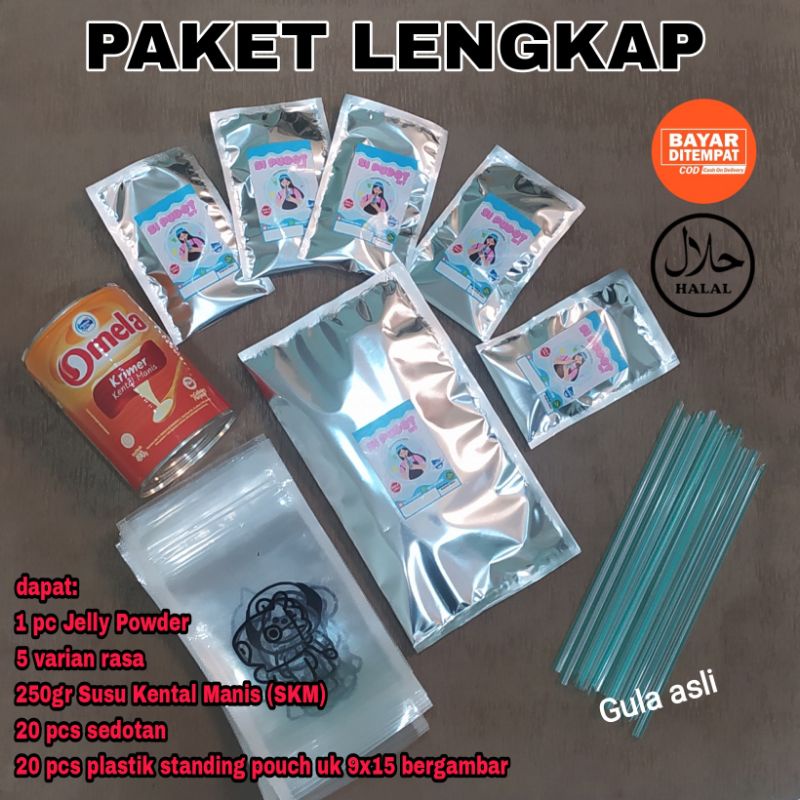Jual Paket pudot/puding sedot instan gula asli | Shopee Indonesia