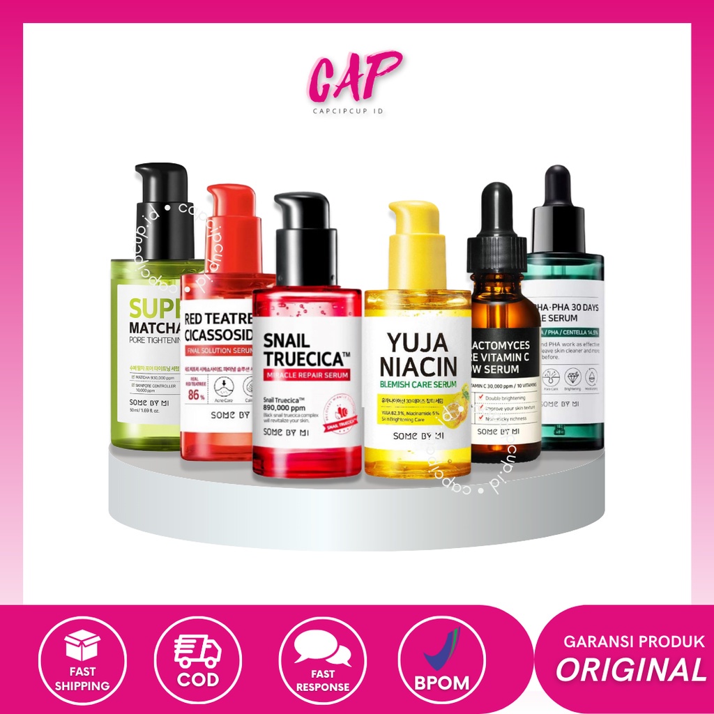 Jual CAP - SOME BY MI Serum Original (30 Days Miracle / Snail Truecica ...