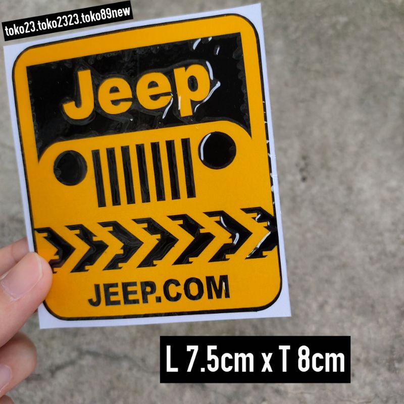 Jual stiker mobil stiker cutting jeep sticker motor | Shopee Indonesia