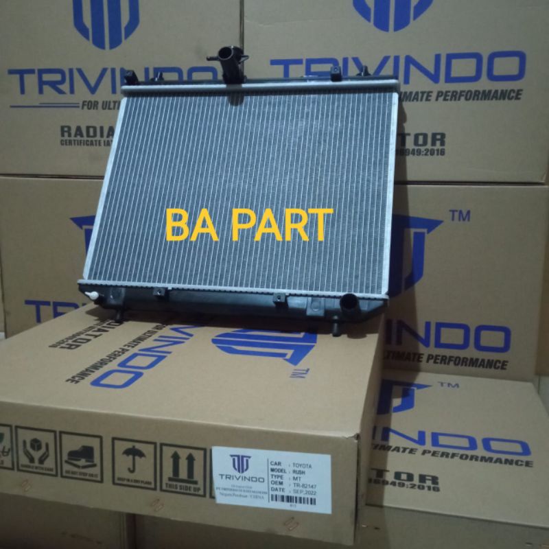 Jual Radiator Toyota Rush Tahun 2007-2015 Manual Merk Trivindo | Shopee ...