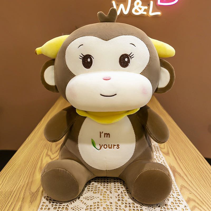 Jual Boneka Monyet Lucu / Boneka Monkey I'm yours ukuran 40 cm | Shopee ...