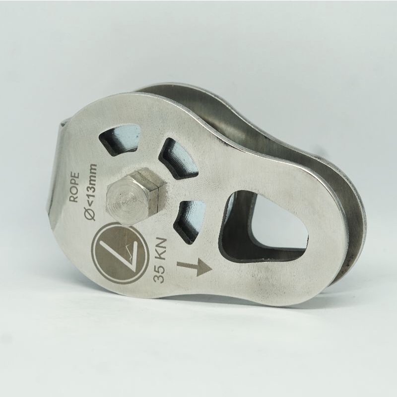 Jual pulley single fix outdoor climbing safety outdoor troll katrol ...