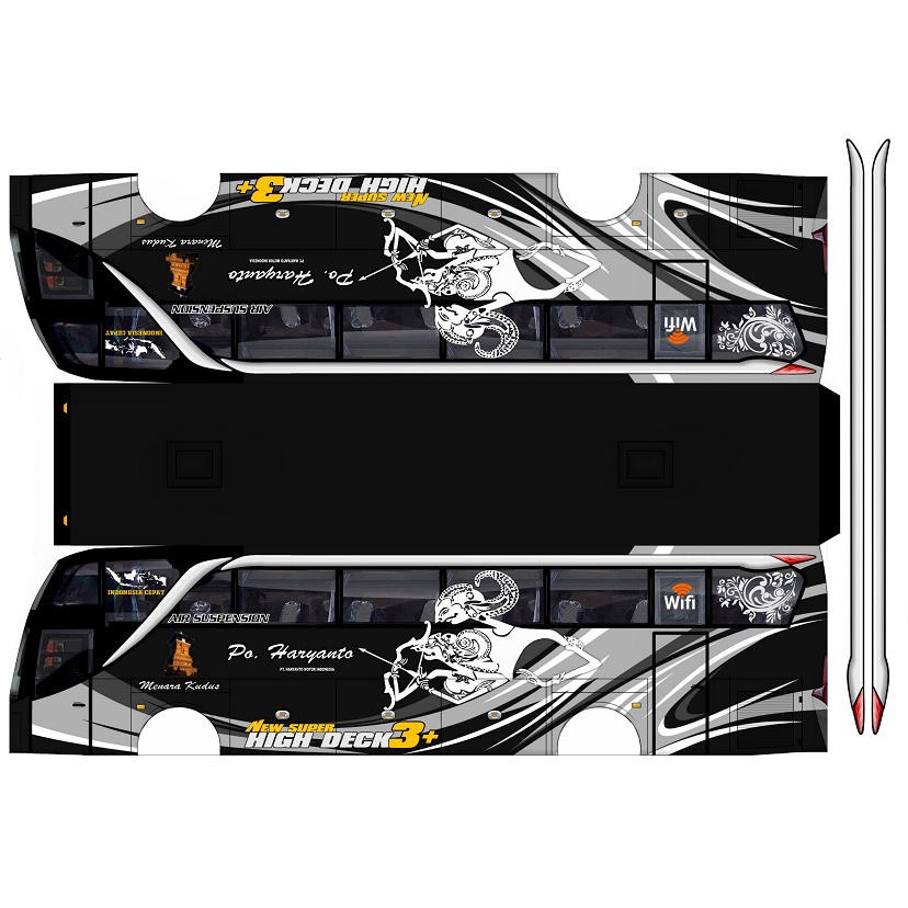 Jual DIY Miniatur Bus Haryanto Hercules Skala 30 Papercraft | Shopee ...