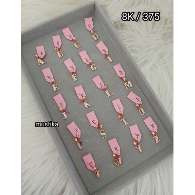 Jual Liontin model huruf 8K / 375 | Shopee Indonesia