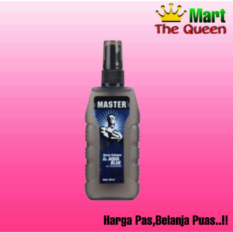 Jual MASTER Cologne Blue Aqua 100 ml | Shopee Indonesia