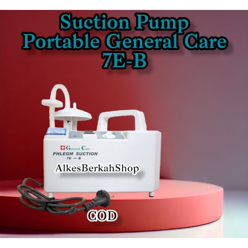 Jual Suction Pump Portable General Care 7E-B/Alat Sedot Lendir General ...