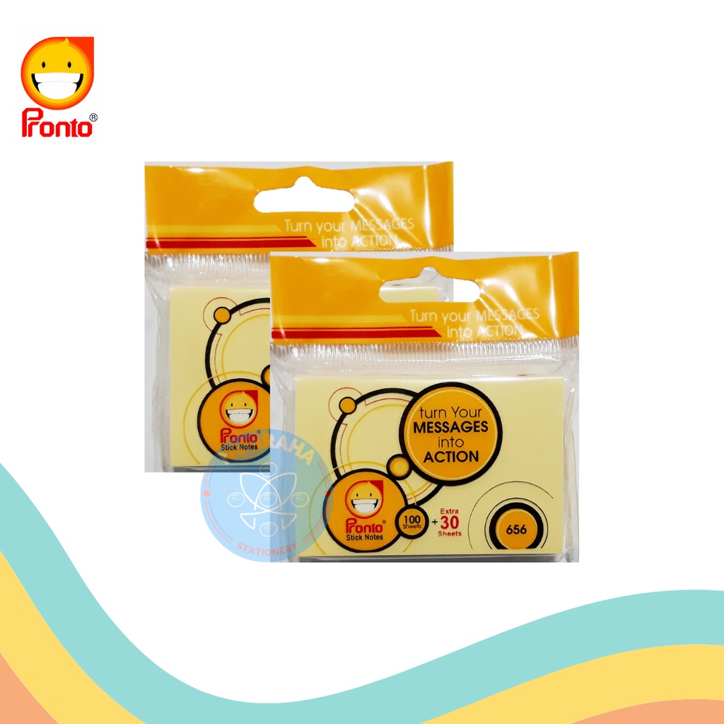 Jual STICK NOTE PRONTO YELLOW 76x51 (1 PCS) | Shopee Indonesia