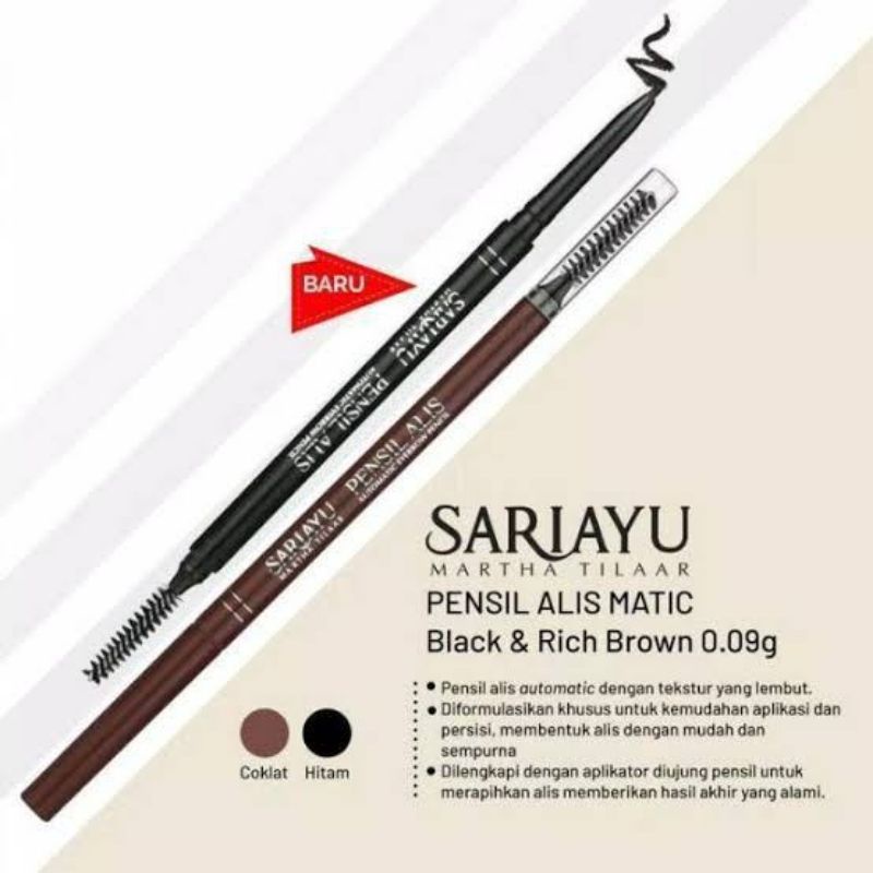 Jual Sariayu Pensil Alis Matic | Shopee Indonesia