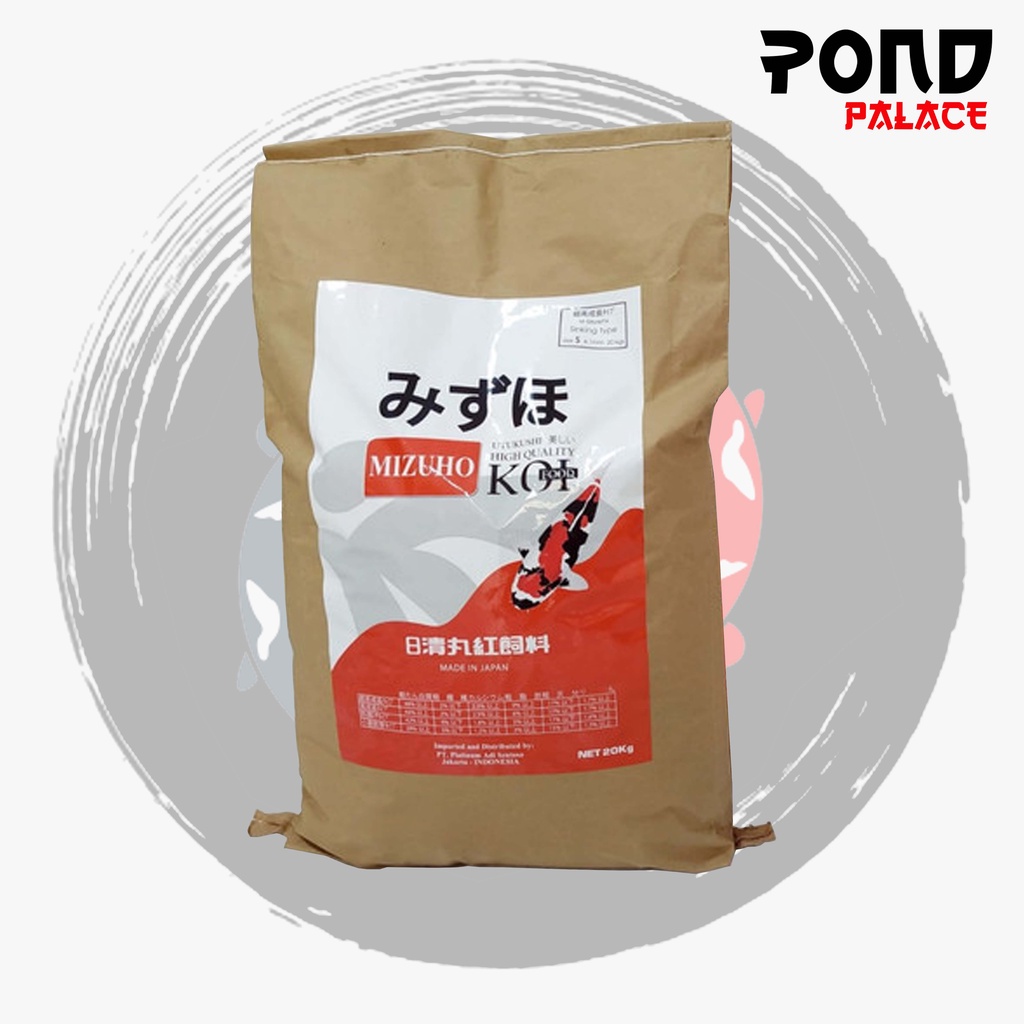 Jual Makanan Ikan Koi Mizuho Hi Growth Koi Food Super Growth Sinking 20 ...