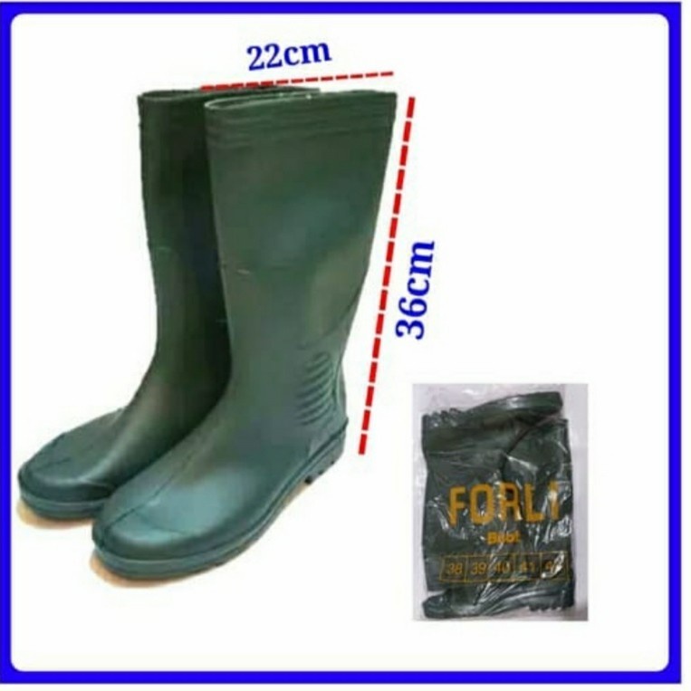 Jual Sepatu Boot FORLI / Safety Boots FORLI | Shopee Indonesia