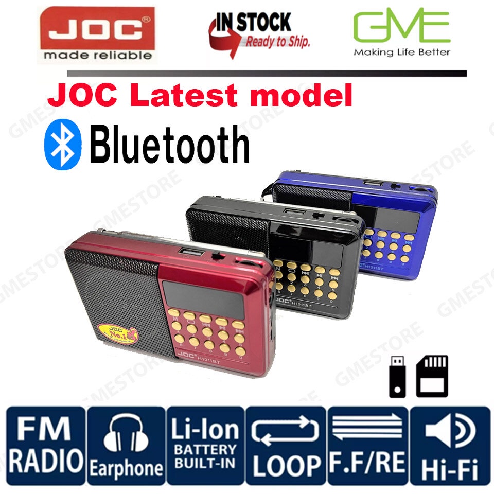Jual Speaker JOC FM/USB/TF/MP3 JOC H1011 USB / JOC 1011BT cocok untuk ...