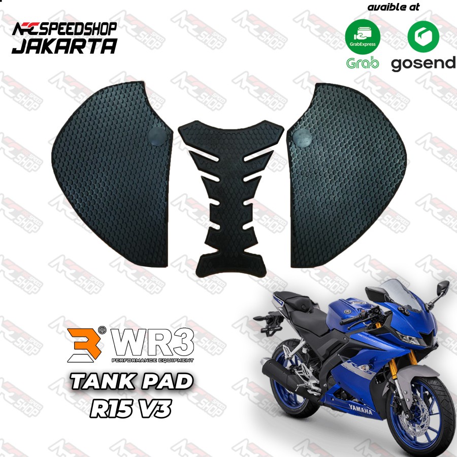 Jual Tank Pad / Tank Grip set Type-1 R15 V3 | Shopee Indonesia