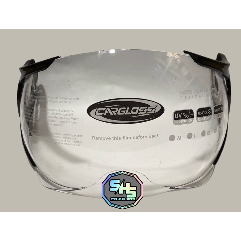 Jual kancing kaca helm cargloss yrh/knop helm visor Yrh original ...
