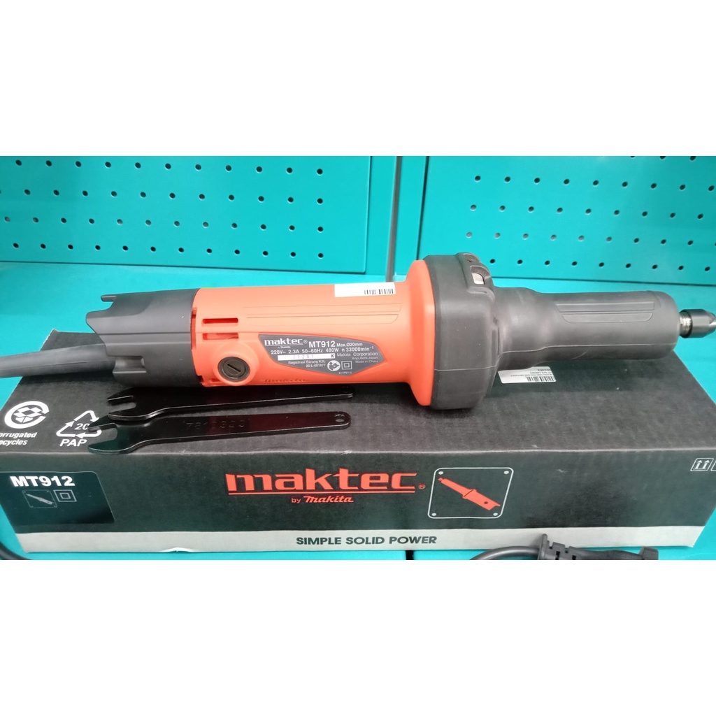 Jual Maktec Die Grinder MT-912 - Mesin Grinda Botol 6mm | Shopee Indonesia