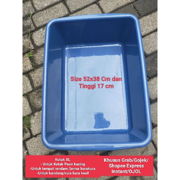 Jual BAK PASIR KUCING/KANDANG KURA KURA KECIL/TEMPAT JEMUR KURA KURA ...