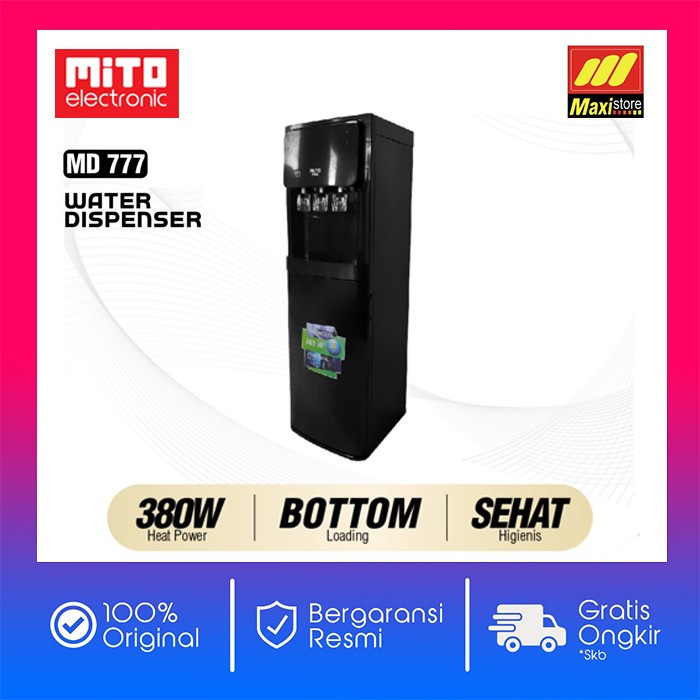 Jual Dispenser Air Galon Bawah MITO MD-777 | Shopee Indonesia