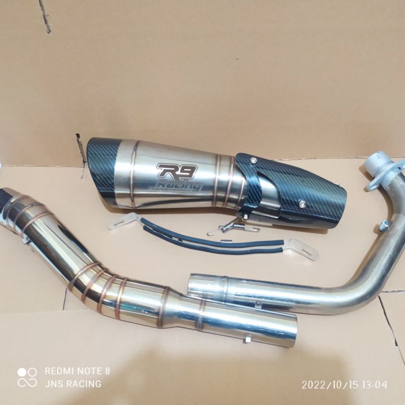 Jual KNALPOT R9 H2 SERIES GSX R150 XABREE XSR 155 R15 V3 VIXION CS1 ...