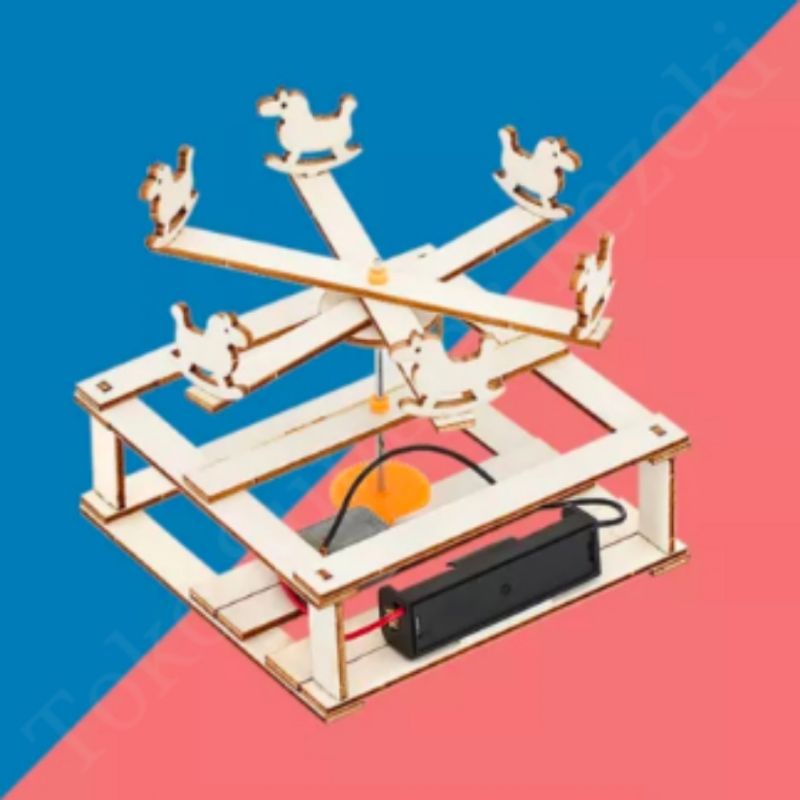 Jual Komidi Putar DIY Komedi Kincir Merry Go Round Science Experiment ...
