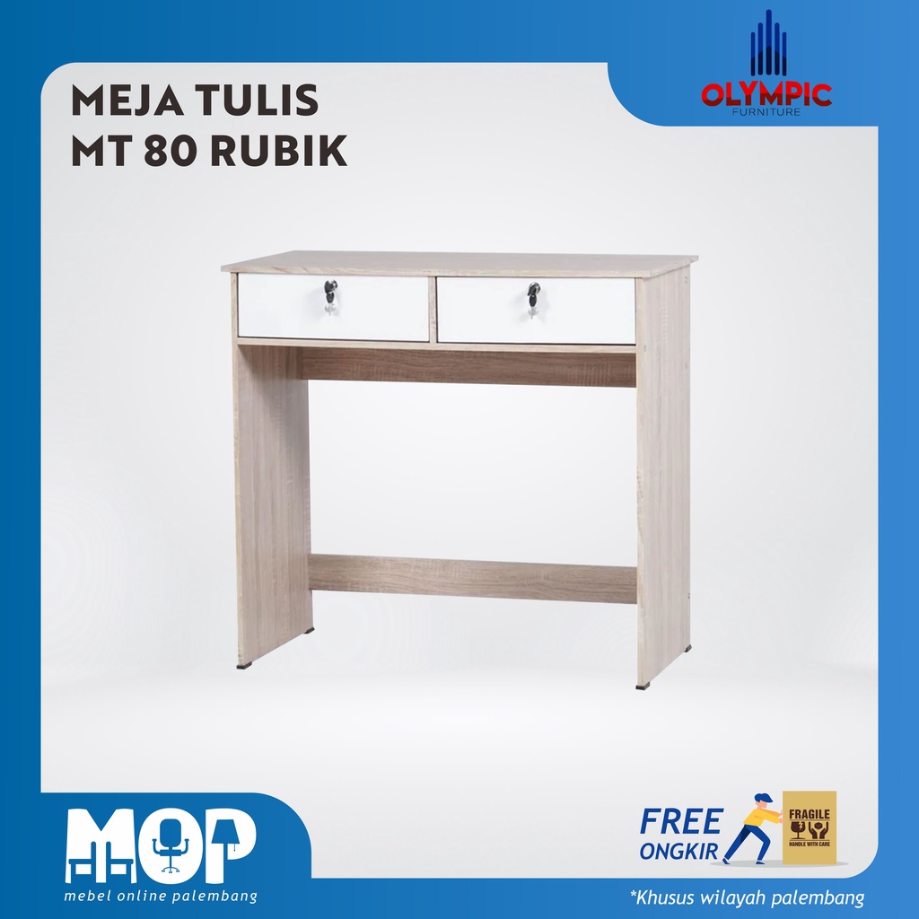 Jual Olympic Meja Tulis MT 80 Rubik Meja Belajar Meja Kerja Kantor ...