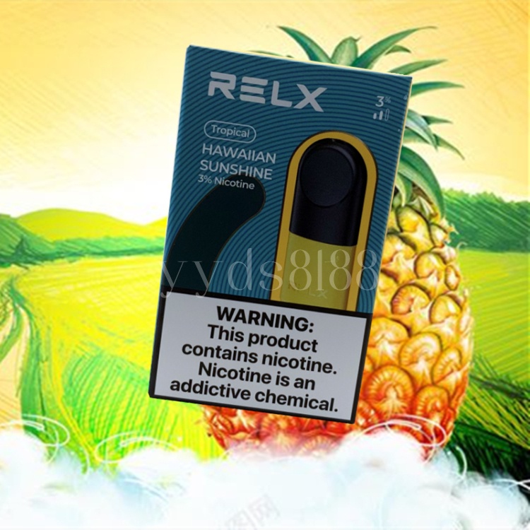 Jual [RELX Pod] 100% Authentic RELX NEW LOOK Appearance Unlimited Pod ...