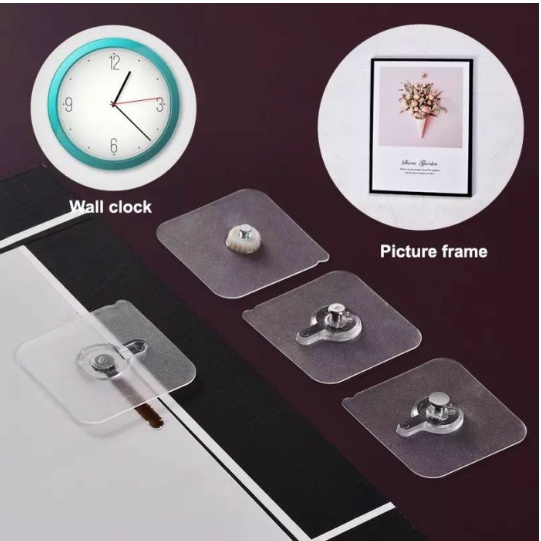 Jual TEMPELAN HOOK MAGIC PAKU MUR PENGAIT TEMPEL TANPA BOR / TEMPELAN ...