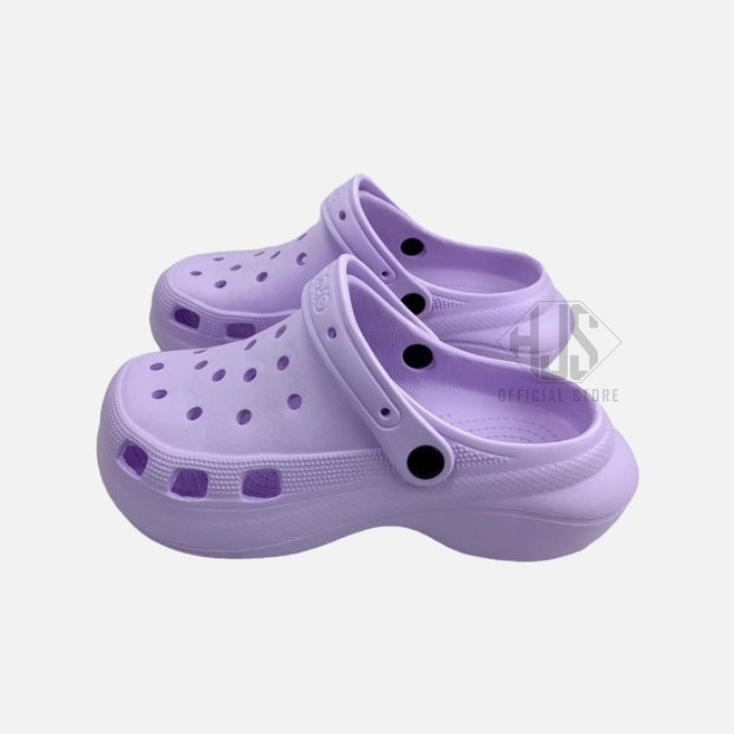 Jual Sandal Wanita Slip On Baim Fuji Polos Viral Jibbitz Sandal CROCS ...