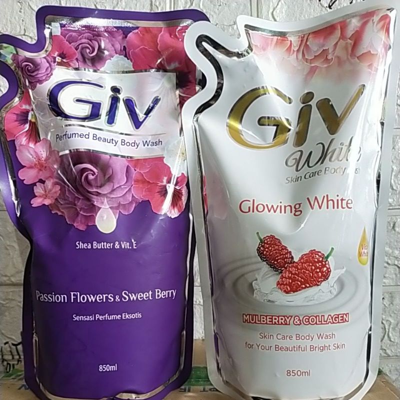 Jual GIV body wash 900 ml (kemasan baru 825ml) | Shopee Indonesia