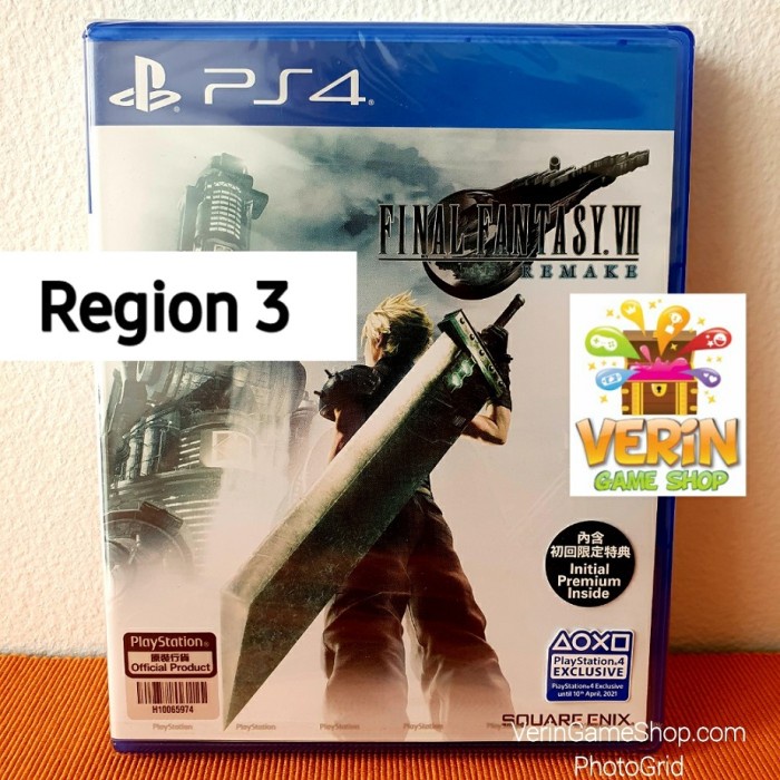 Jual Ps4 Final Fantasy Vii Remake - Ff 7 Remake Cd / Dvd / Kaset / Game / Games | Shopee Indonesia