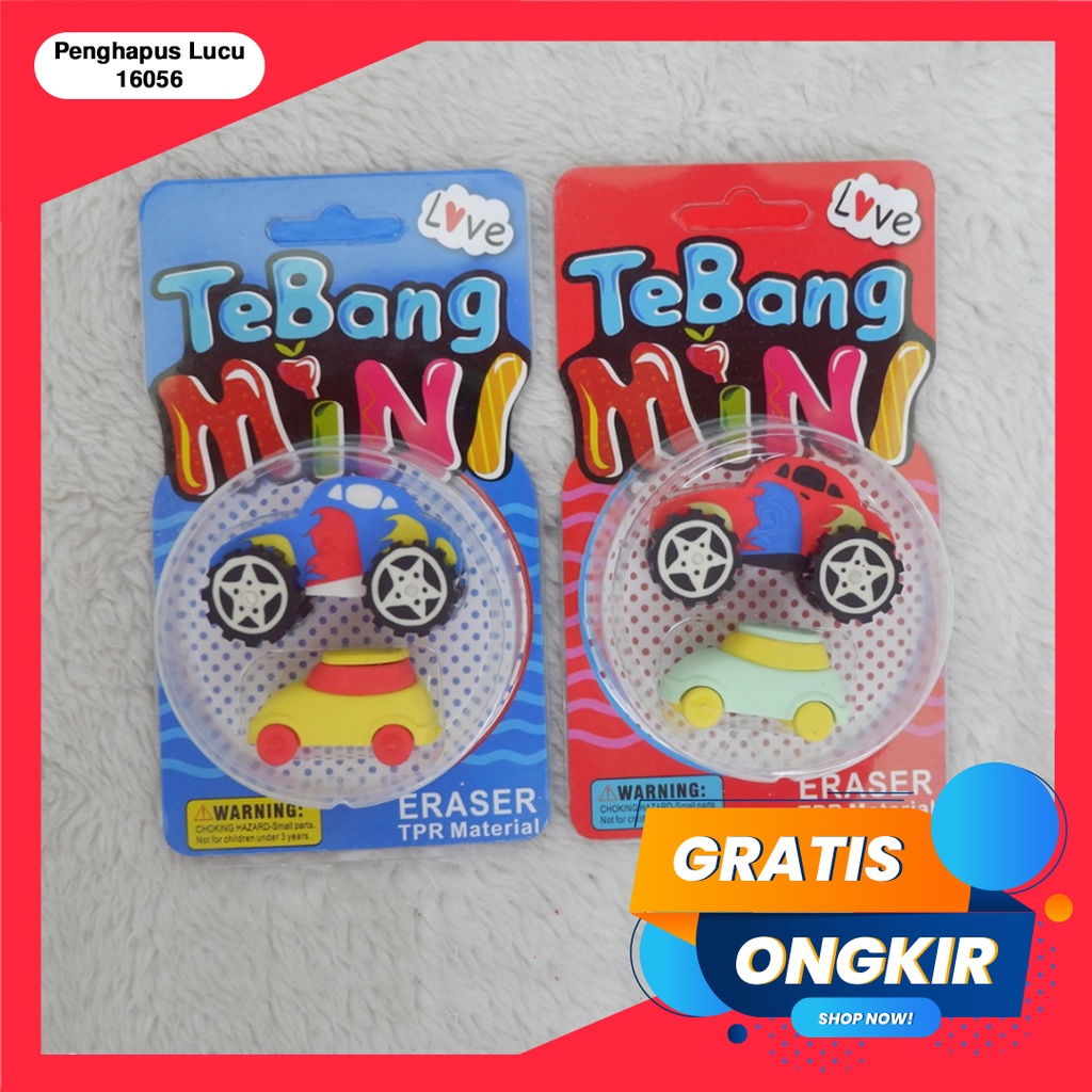 Jual Eraser Hapusan Karakter Lucu (2PCS) / Penghpus Pensil 41164 ...