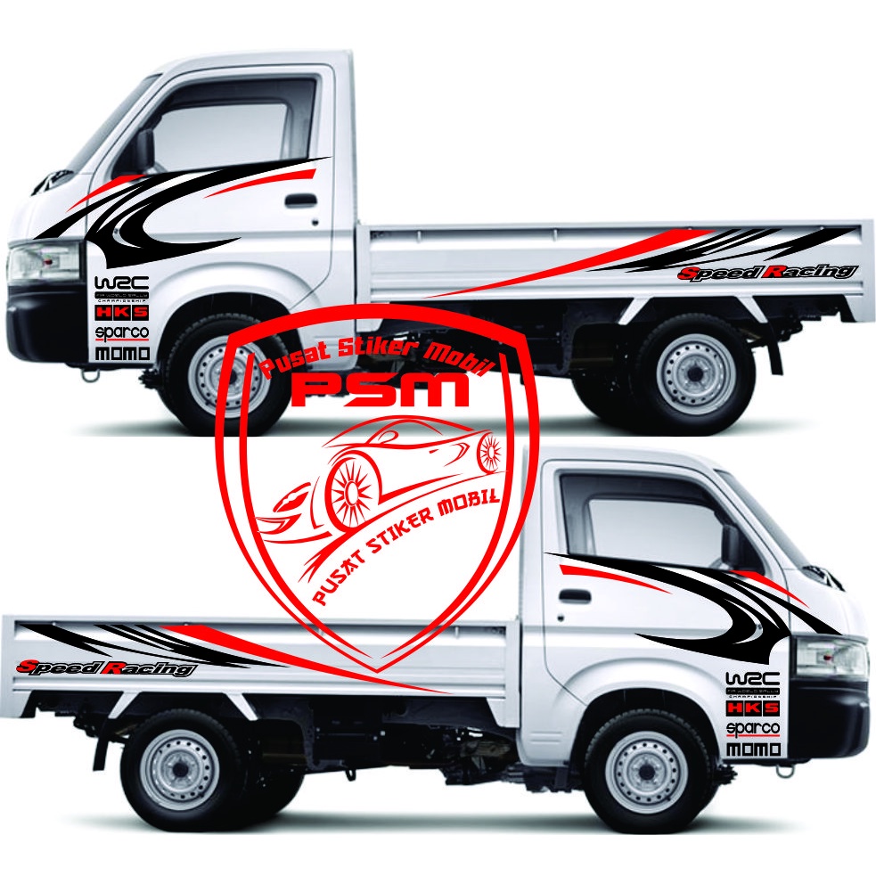 Jual NEW Sticker mobil pickup carry stiker sticker mobil pick up suzuki ...