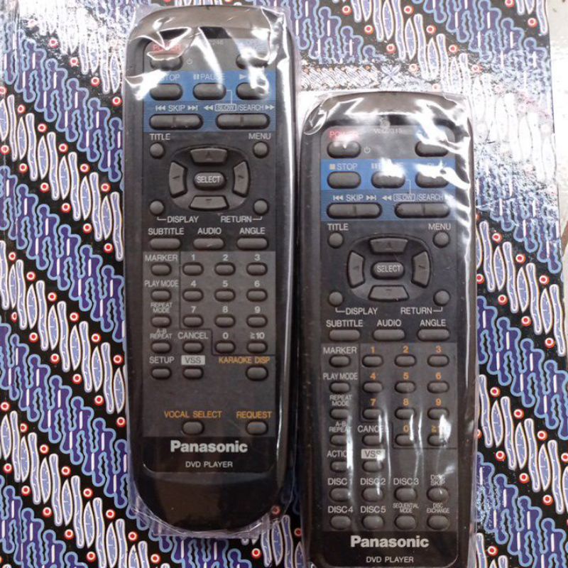 Jual Remote dvd vcd panasonic | Shopee Indonesia