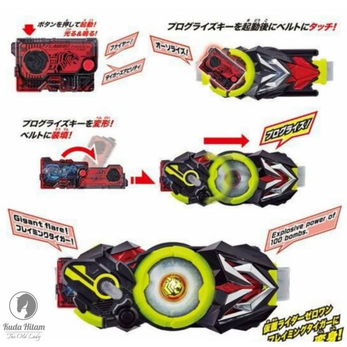 Jual Bandai Kamen Rider Zero-One Dx Flaming Tiger Progrise Key | Shopee ...