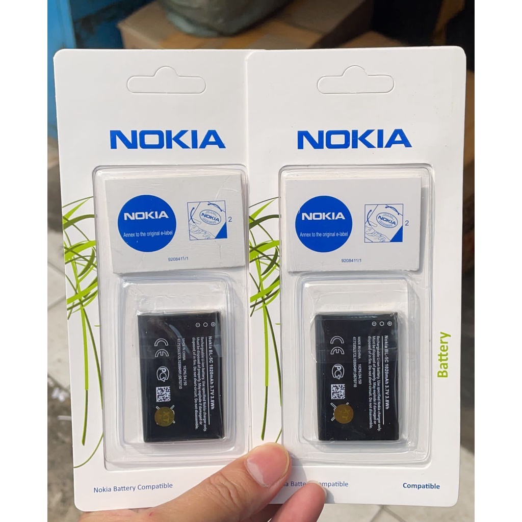Jual Battery Baterai Nokia Double Power BL-4C/BL-5C Baterai Nokia Original 99% Pack Panjang ...
