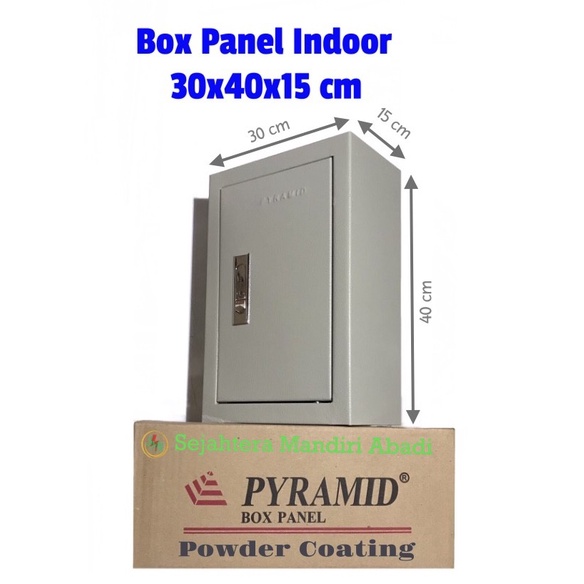 Jual Box Panel Listrik 30x40x15 Indoor Pyramid Powder Coating | Shopee ...