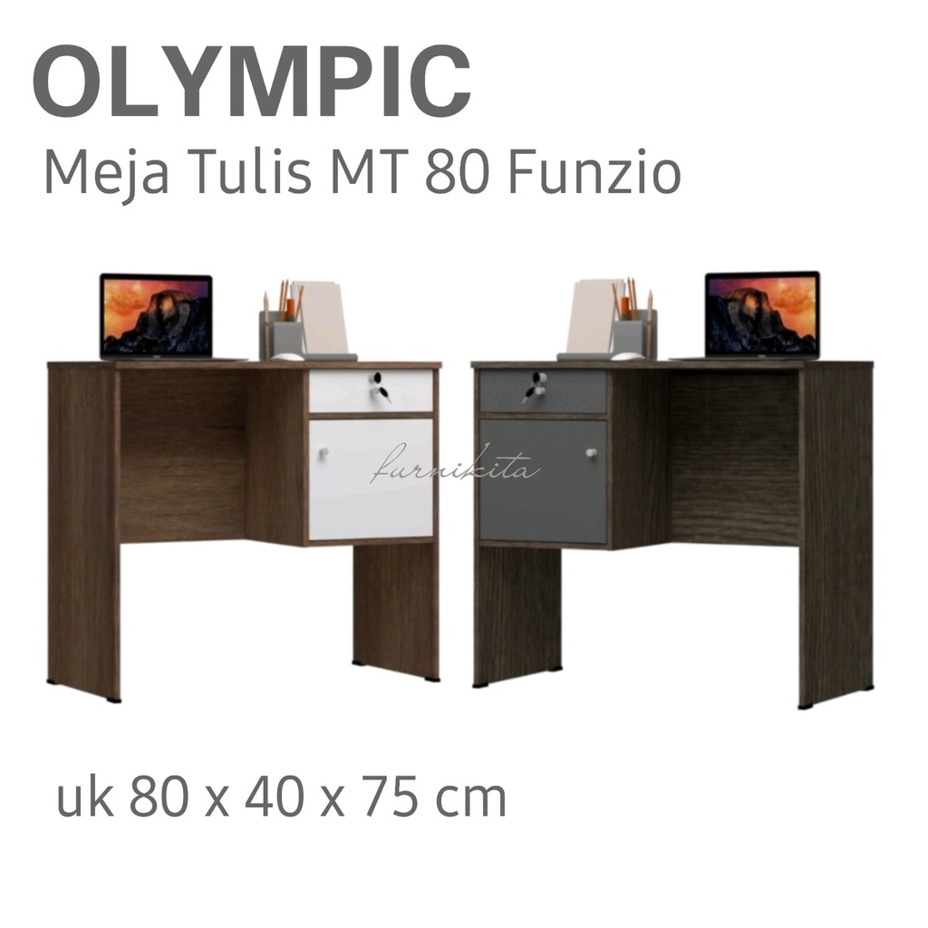 Jual MEJA TULIS MBB FUNZIO / MEJA LAPTOP / MEJA KERJA MT 80 FUNZIO ...