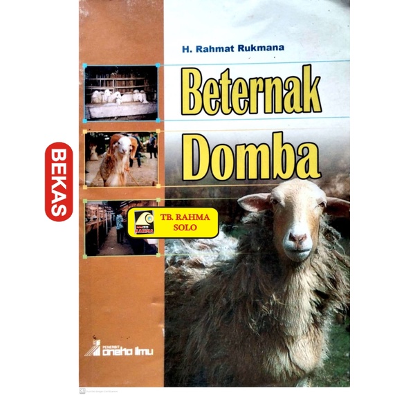 Jual Beternak Domba Rahmat Rukmana Aneka Ilmu 2007 Peternakan Kuno ...