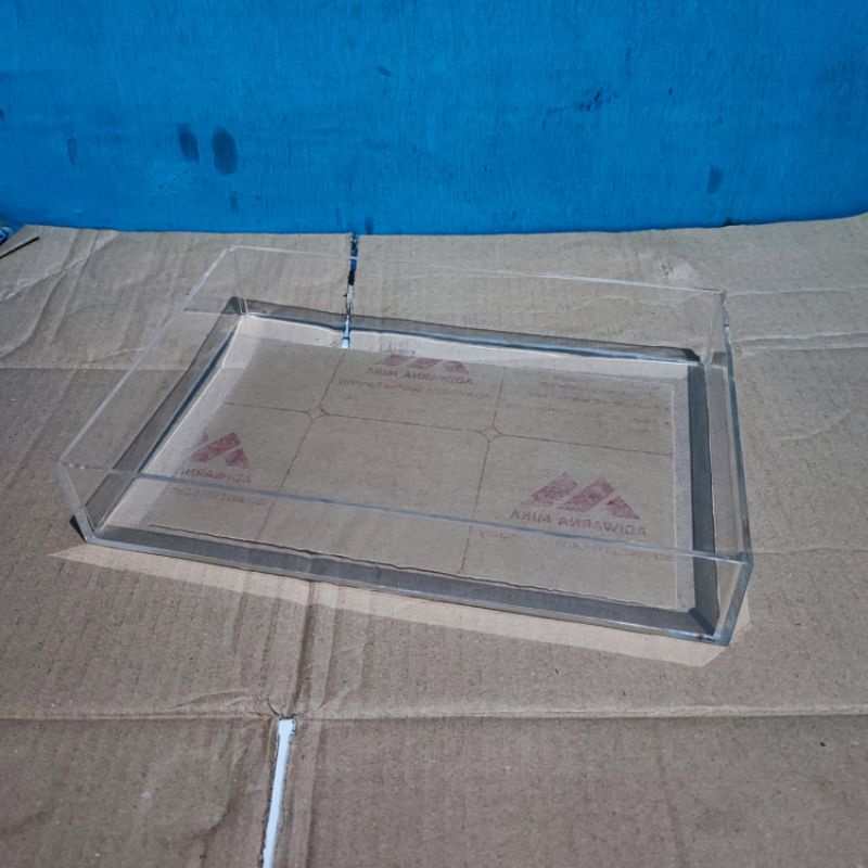 Jual Tray nampan uk 30 x 30 Akrilik / Tempat kotak serbaguna ACRYLIC ...