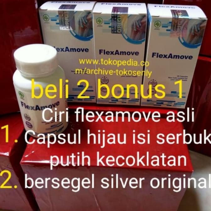 Jual KESEHATAN SENDI / TULANG / FLEXAMOVE ORIGINAL OBAT NYERI SENDI DAN ...