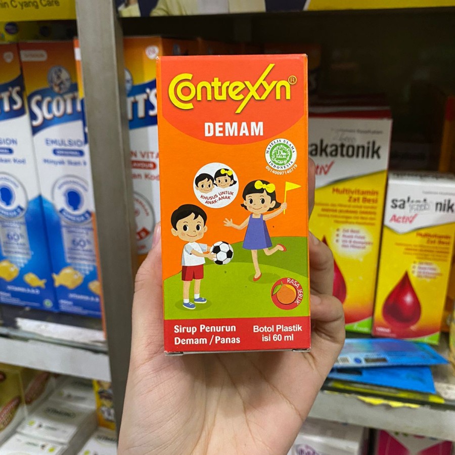 Jual Contrexyn Sirup Rasa Jeruk 60 ml | Shopee Indonesia