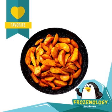 Jual RB22 Kentang Goreng Crispy Potato Wedges Cut Spicy Seasoning ...