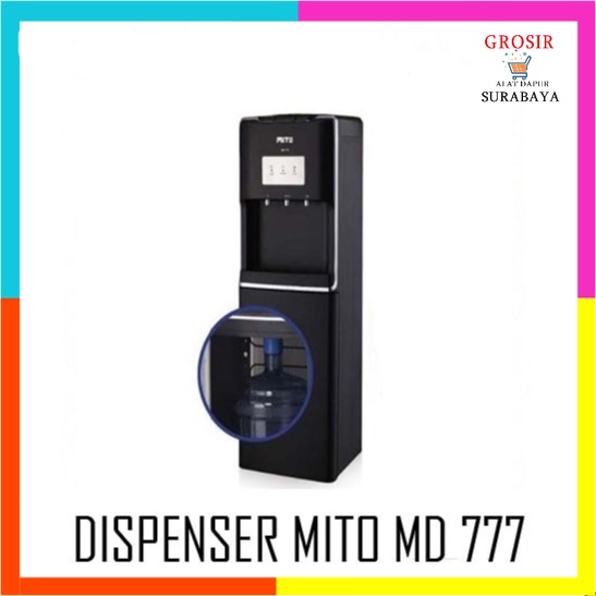 Jual DISPENSER MITO MD-777 / Mito Water Dispenser Galon Bawah MD 777 ...