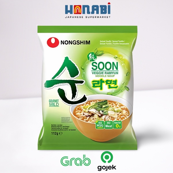 Jual Nongshim Soon Ramyun 112g - Vegan Vegetarian Ramen Made In Korea ...