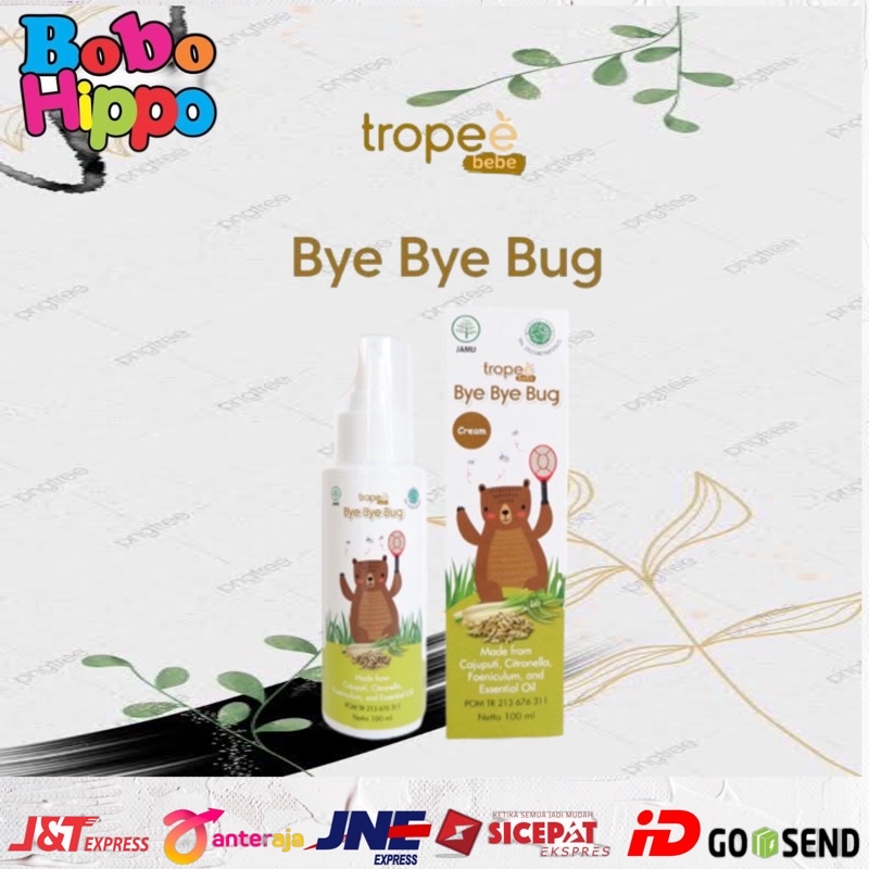 Jual Tropee bye bye bug cream 100 ml | Shopee Indonesia