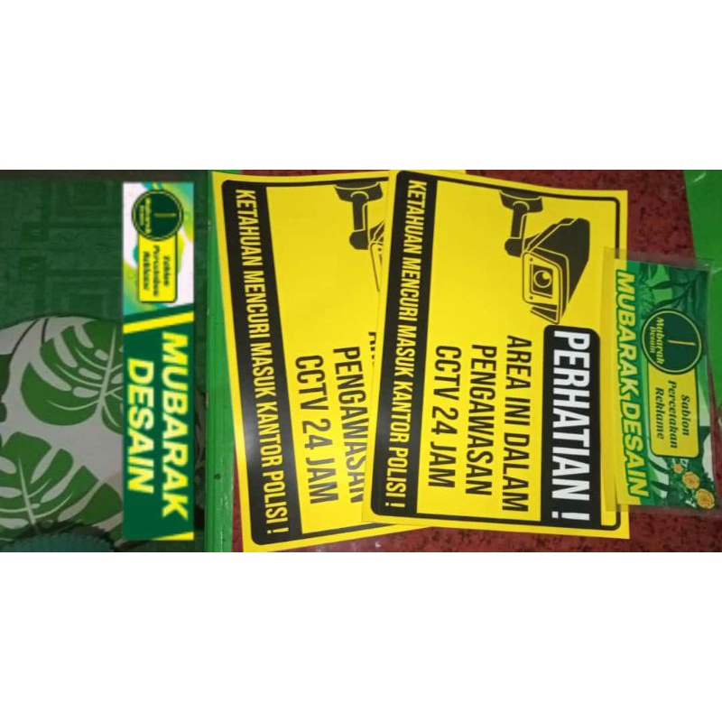 Jual STIKER RAMBU VINIL A4 | Shopee Indonesia