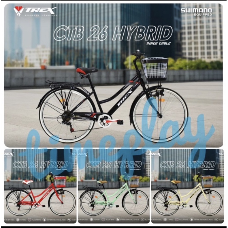 Jual Sepeda CTB 26” TREX HYBRID | Shopee Indonesia