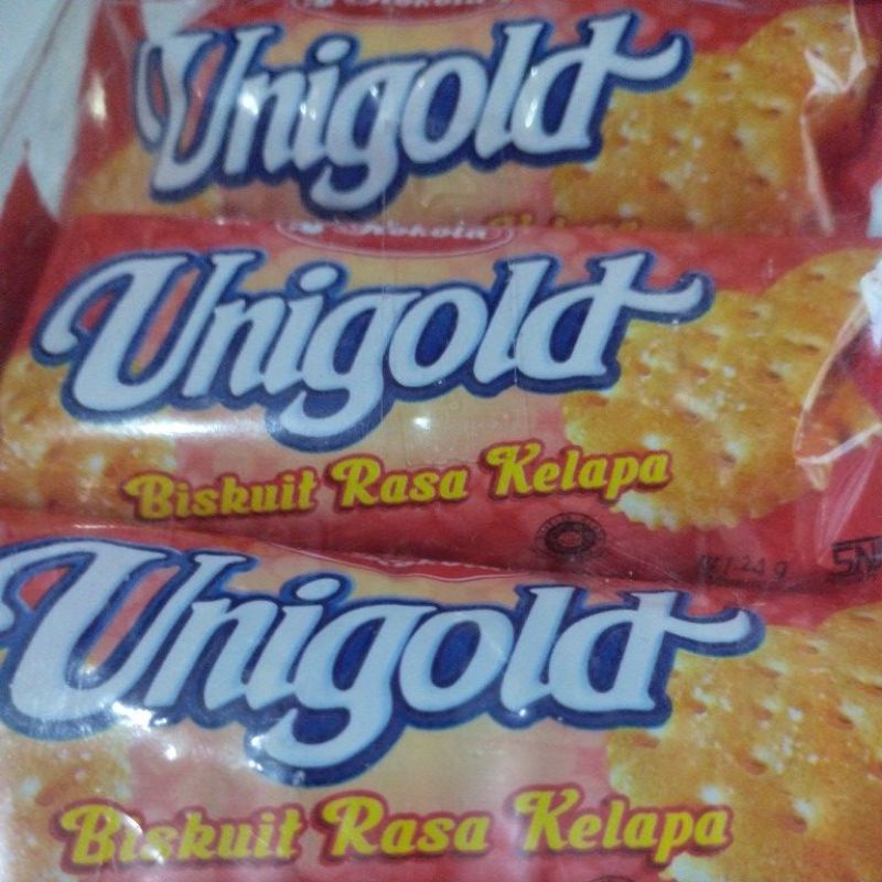 Jual Unigold Biskuit Kelapa 24gr | Shopee Indonesia