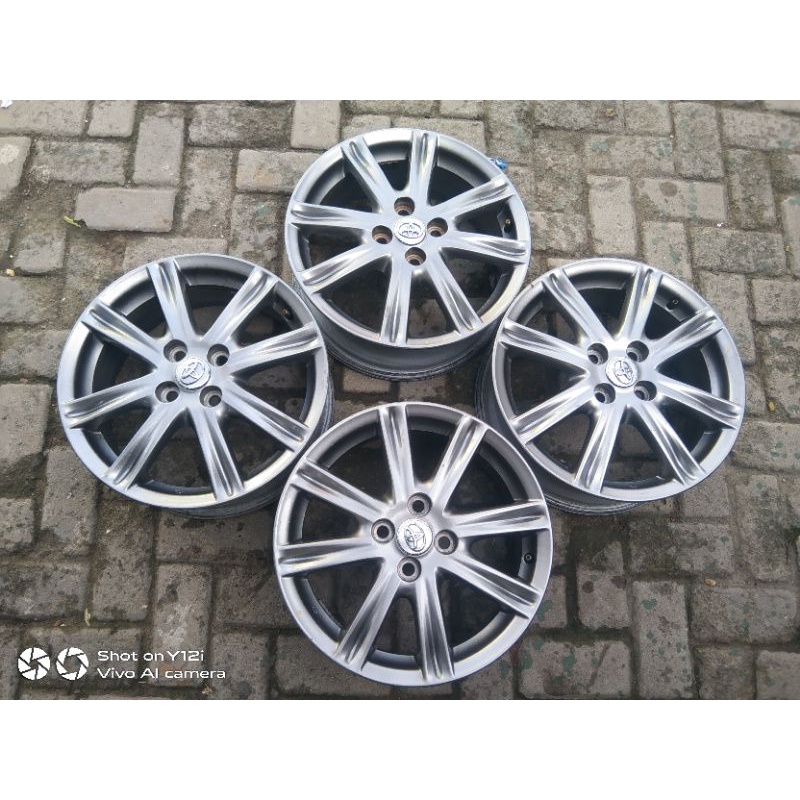 Jual velg oem yaris TRD ring 16 pcd 4x100 lebar 6 inchi | Shopee Indonesia