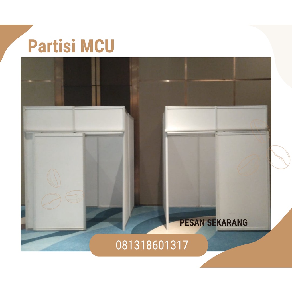 Jual Partisi MCU 2x2 Bekasi ruang pemeriksaan ruang dokter ,sekat ...