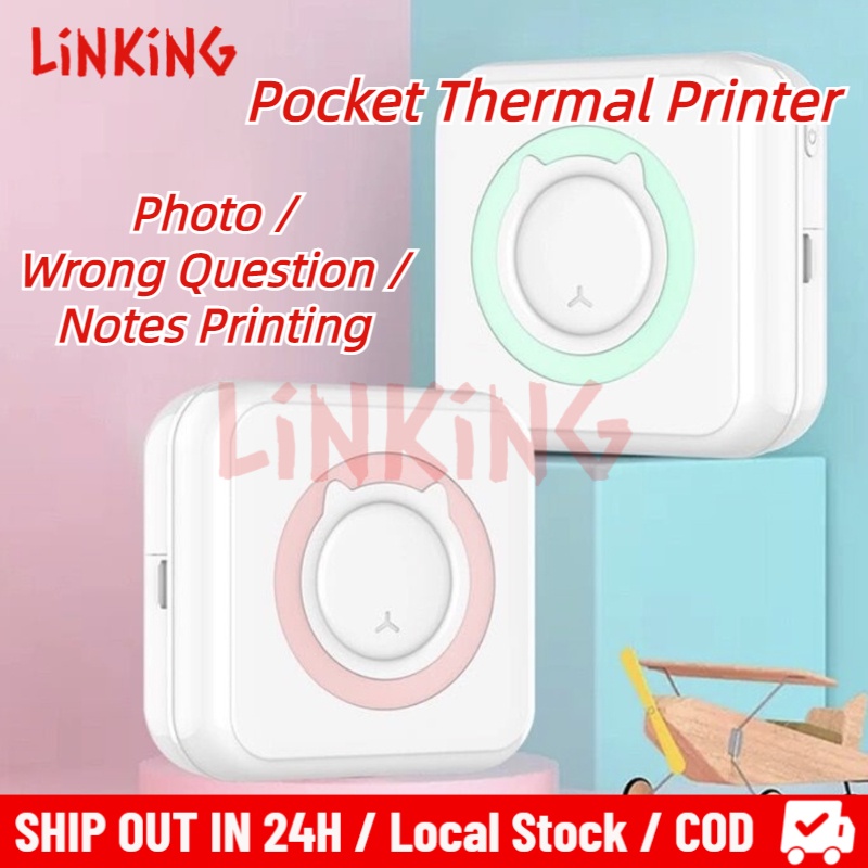 Jual Mini Thermal Printer Bluetooth Photo Printer / Mini Portable ...
